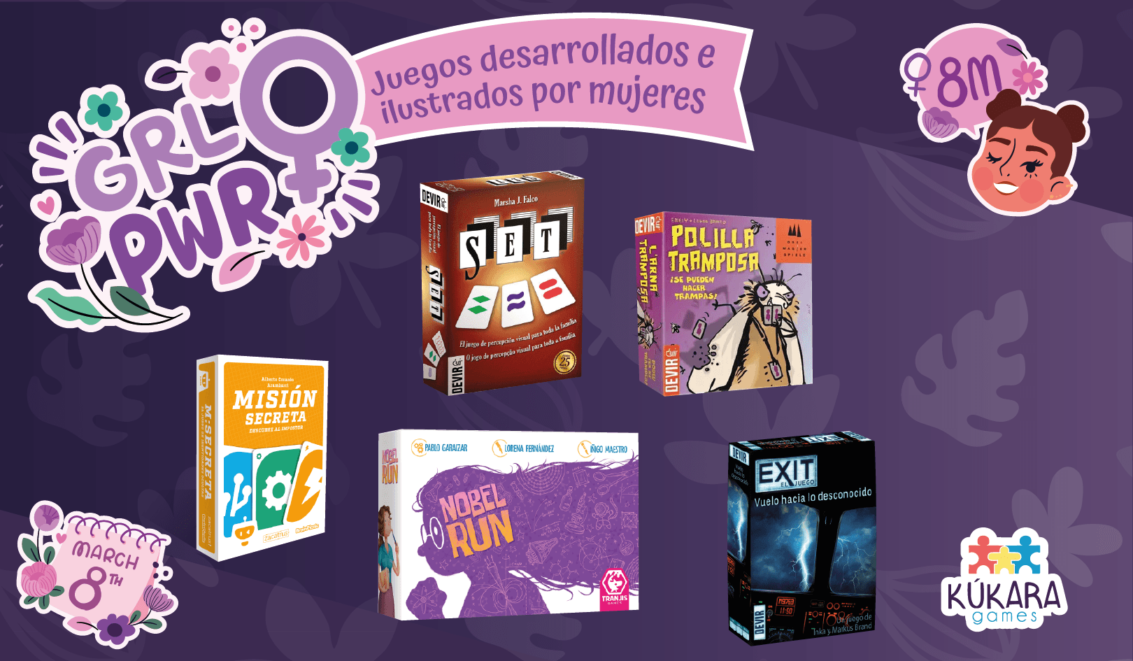 Colección especial día de la mujer | Kukara Games