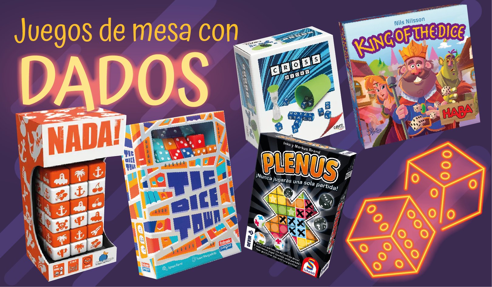 Juegos de mesa con Dados – Kukara Games