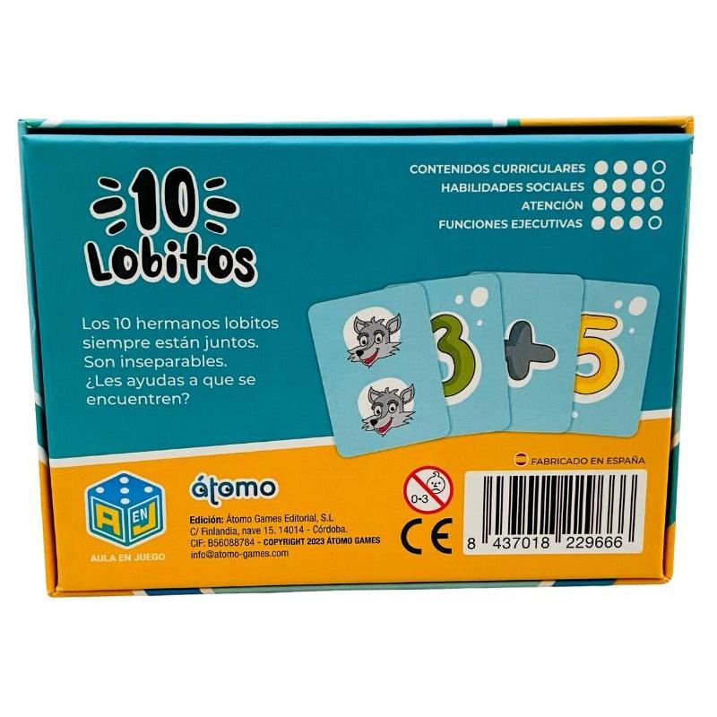 10 lobitos - Juego de números | Kukara Games